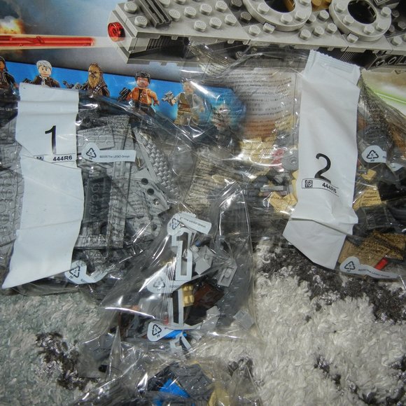 Lego | Toys | Lego 755 Star Wars Millennium Falcon Set Opened Box ...